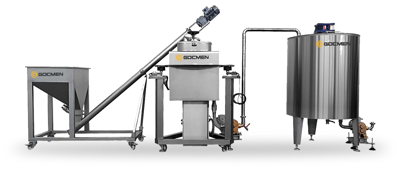 Wafer Batter Mixing System G-ABS | Gocmen Machinery